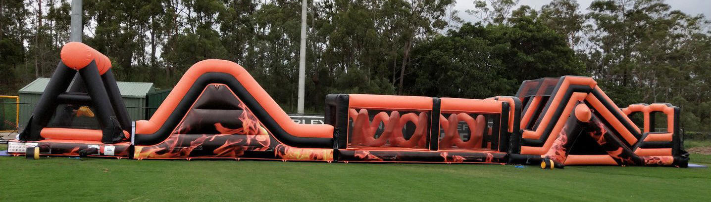 Inflatable Obstacle Course Fun